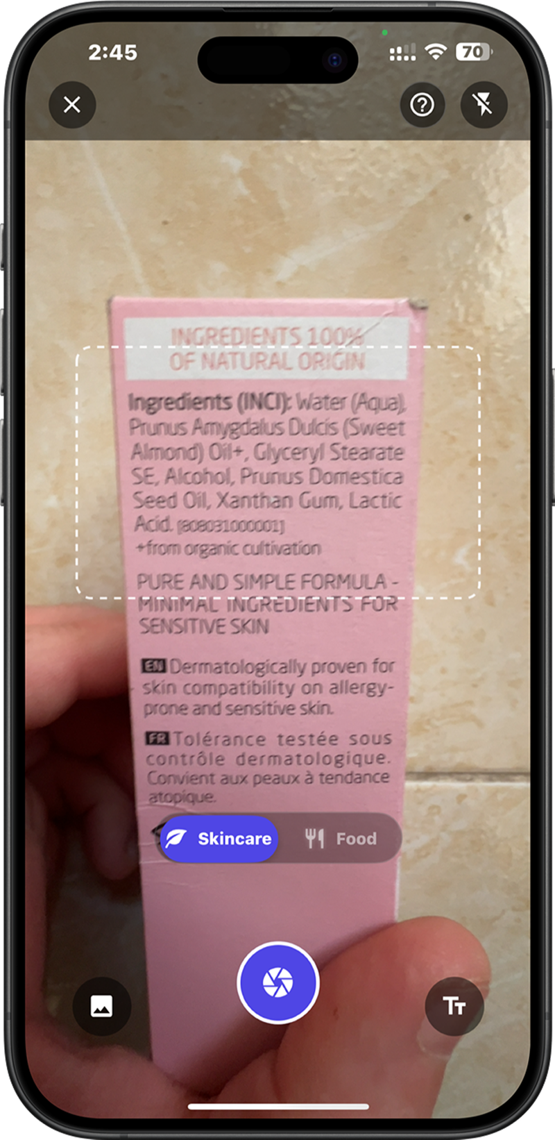 Rico AI - Scan skincare labels and choose what fits